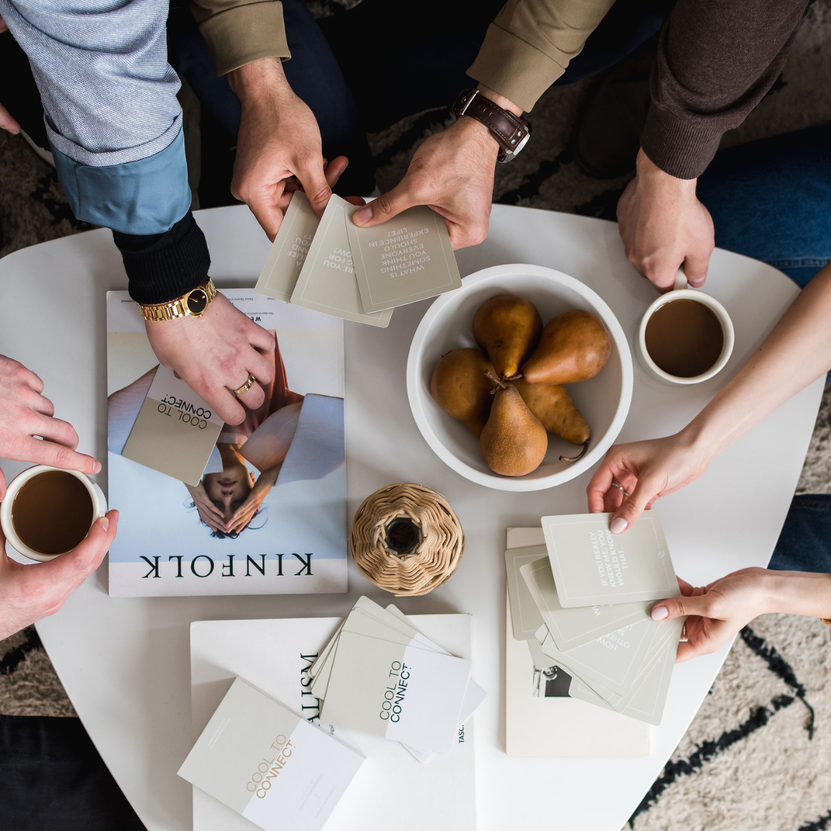 Cool To Connect's Connection Cards - Build your connections online!